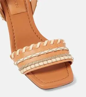 Ulla Johnson Sofia Leather Sandals - Brown