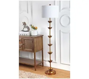 SAFAVIEH Landen Leaf 63.5 Inch H Floor Lamp - One-color