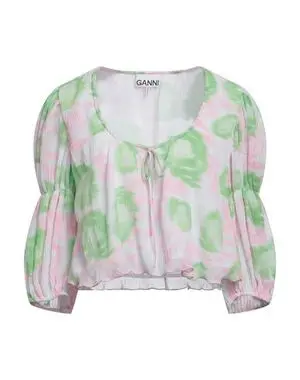 Ganni Applique Blouses