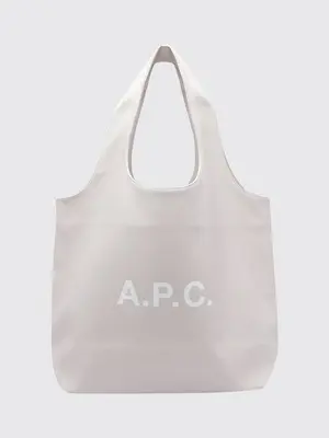A.p.c. A.P.C. Ninon Large Shoulder Bag Beige