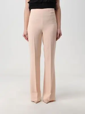 TWINSET Tailored Wide Leg Trousers - Pink