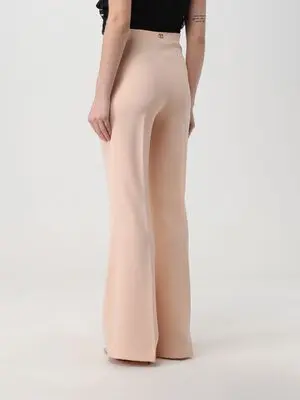 TWINSET Tailored Wide Leg Trousers - Pink