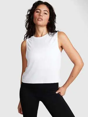 Pink Mid Rise Performance Tops For Women