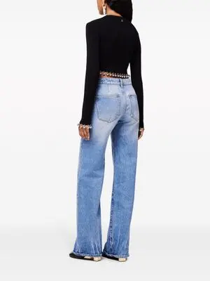 Rabanne Bead-trimmed Wool Jumper