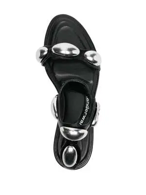 Alexander Wang Dome Leather Sandals