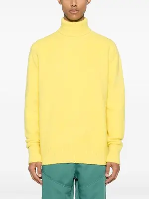 OAMC Whistler Roll-neck Jumper - Yellow