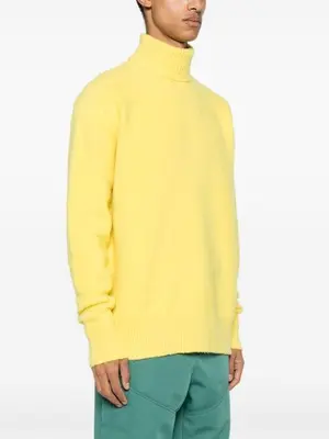 OAMC Whistler Roll-neck Jumper - Yellow