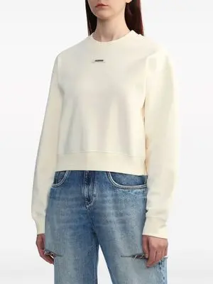 Jacquemus Logo-appliqué Cotton Sweatshirt