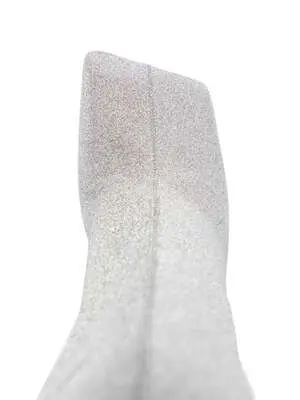 Amina Muaddi Marine Glitter Knee-high Boots