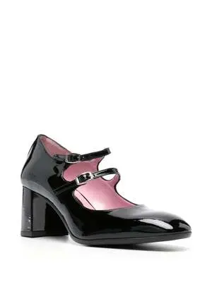 CAREL Alice 60mm Patent Leather Pumps - Black