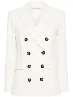 Veronica Beard Fevre Dickey Double-breasted Blazer