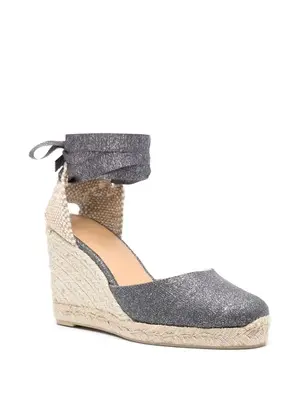 CastaÑer Carina 90mm Espadrilles - Grey