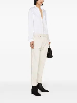 R13 Mid-rise Boyfriend Trousers