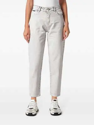 Philipp Plein Mom Fit Tapered Jeans
