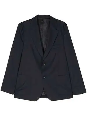 Officine Générale Arthus Wool Blazer - Blue