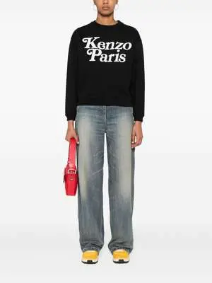Kenzo Low-rise Wide-leg Jeans
