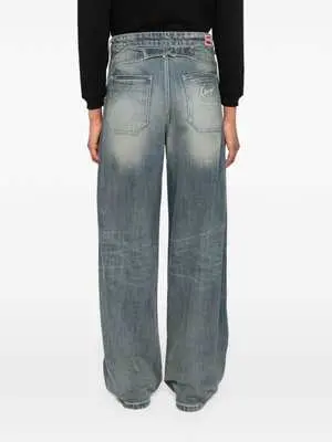 Kenzo Low-rise Wide-leg Jeans