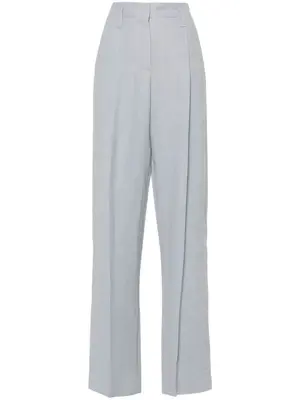Brunello Cucinelli Pleated Straight-leg Trousers