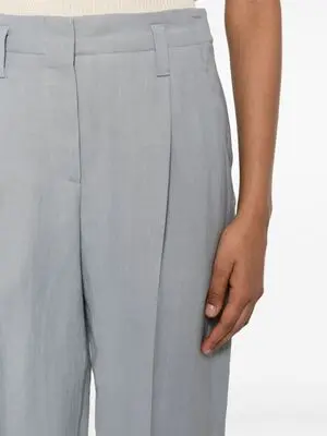 Brunello Cucinelli Pleated Straight-leg Trousers