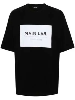 Balmain Slogan-patch Cotton T-shirt