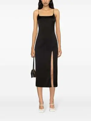 Jacquemus La Robe Notte Slip Dress - Black