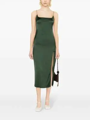 Jacquemus La Robe Notte Slip Dress - Green