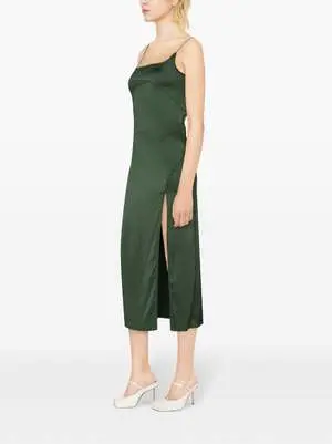 Jacquemus La Robe Notte Slip Dress - Green