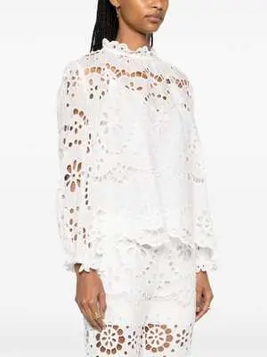 Zimmermann Lexi Broderie-anglaise Blouse