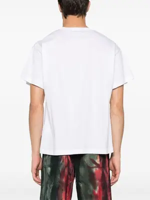 Just Cavalli Logo-patch Cotton T-shirt