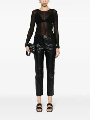Pinko Semi-sheer Knitted Top