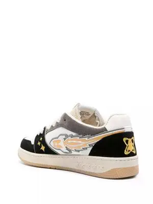 ENTERPRISE JAPAN Rocket Panelled Sneakers - Black
