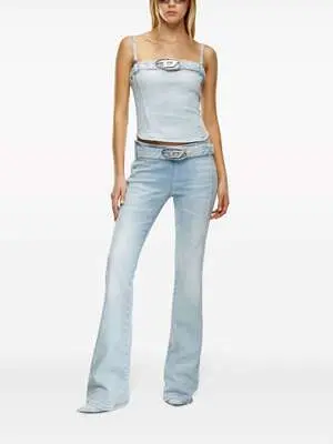 DIESEL D-ebbey Belted Flare Jeans