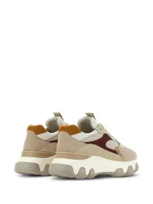 Hogan Hyperactive Panelled Low-top Sneakers - Neutrals