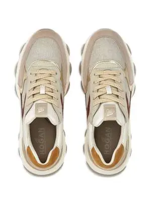 Hogan Hyperactive Panelled Low-top Sneakers - Neutrals