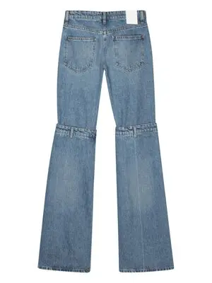 Coperni Mid-rise Wide-leg Jeans - Blue