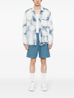 MAHARISHI Off-centre Drawstring Bermuda Shorts
