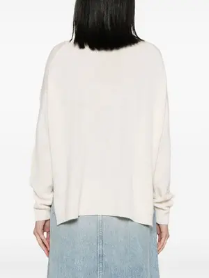 ALLUDE Fine-knit Cashmere Cardigan - Neutrals