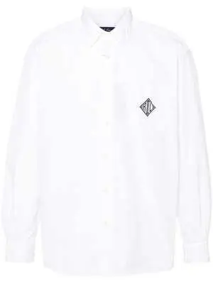 Ralph Lauren Purple Label Logo-print Cotton Shirt
