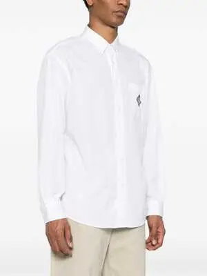 Ralph Lauren Purple Label Logo-print Cotton Shirt