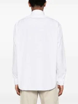 Ralph Lauren Purple Label Logo-print Cotton Shirt
