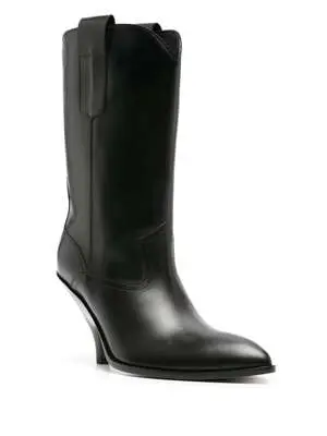 Bally Lavyn 95mm Leather Cowboy Boots