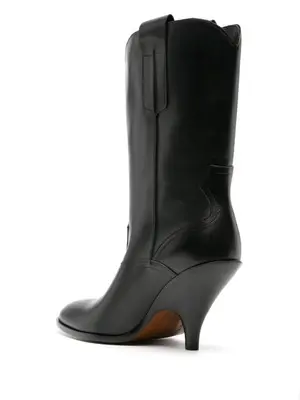 Bally Lavyn 95mm Leather Cowboy Boots