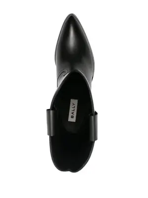 Bally Lavyn 95mm Leather Cowboy Boots