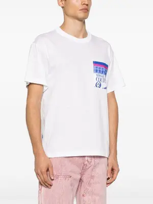 Versace Barocco-print Cotton T-shirt