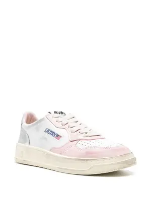 AUTRY Medalist Super Vintage Leather Sneakers - White