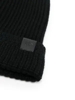 TOM FORD Logo-patch Beanie