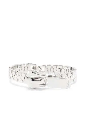 Off-White Zip Bracelet - Silver