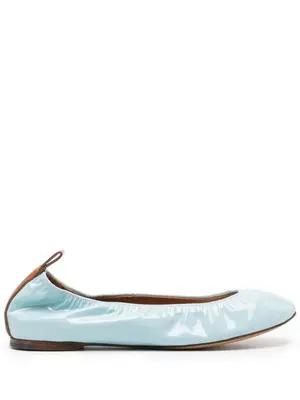 Lanvin Glossed Flats For Women