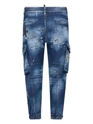 Dsquared2 Embellished Cargo Jeans