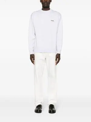 Jacquemus Logo-patch Cotton Sweatshirt